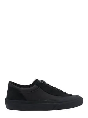 Stone Island Logo Detail Sneakers - Black