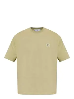 Stone Island Logo Patch T-shirt - Green