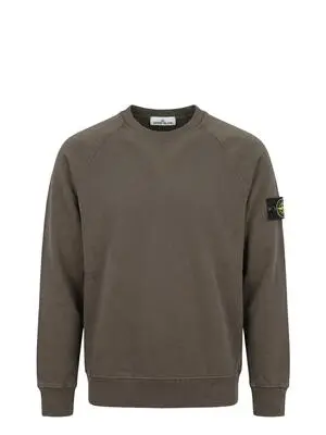 Stone Island STONE ISLAND Raglan Sleeve Sweatshirt Gray