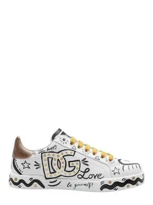 Dolce & Gabbana Portofino Low-top Sneakers - Multicolor