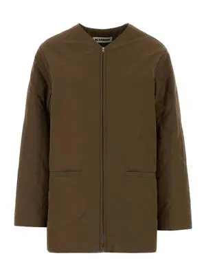 JIL SANDER Polyester Jacket - Brown