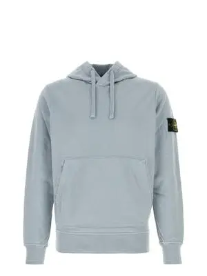 Stone Island STONE ISLAND Powder Cotton Hoodie Blue