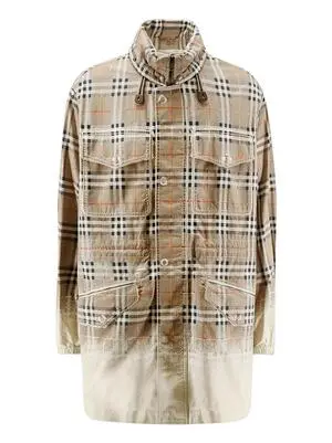 Burberry Lancaster Cotton Coat - Beige