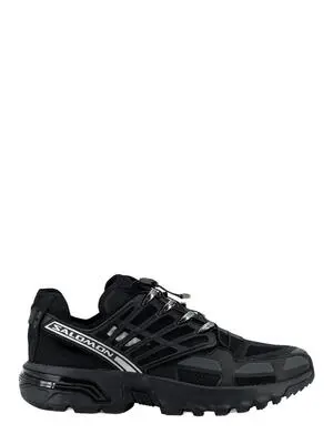 SALOMON Acs Pro Shell Mesh Sneakers With Side Cutout Details - Black