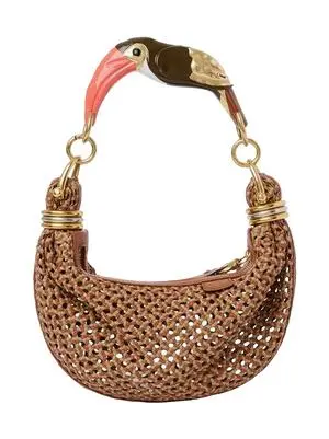 Chloé Bracelet Hobo Handbag With Toucan Handle - Brown