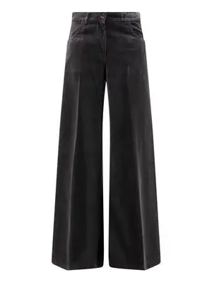 Aspesi Velvet Trousers - Brown