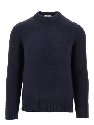 PIACENZA CASHMERE 1733 Virgin Wool Sweater - Blue