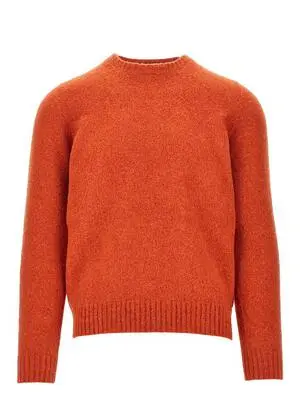 DRUMOHR Lambswool Knitted Sweater - Orange