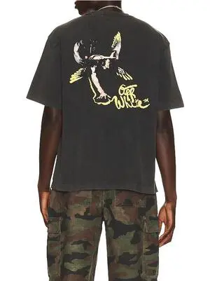 Off-White Fallen Angel Skate Tee - Black