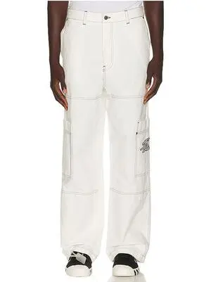 Off-White Script Cargo Pant - White