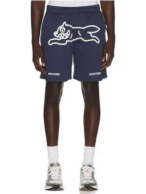 ICECREAM Slurpee Mesh Shorts With Graphic Detail - Eclipse