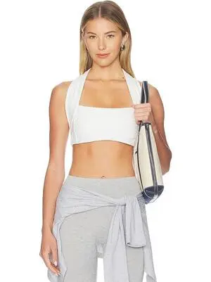 Free People X Dont Let Go Sports Bra - White