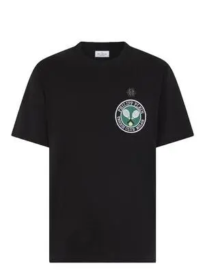 Philipp Plein Round Neck T-shirt Patch Tennis - Black