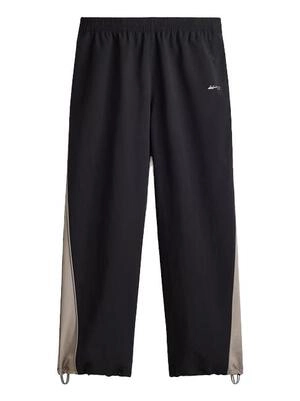 H&M Loose Fit Nylon Track Pants - Black/sport 92