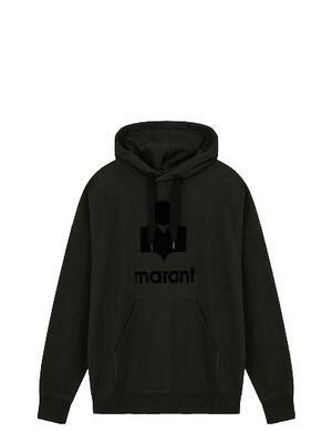 Isabel Marant Étoile Miley Cotton Hoodie - Black