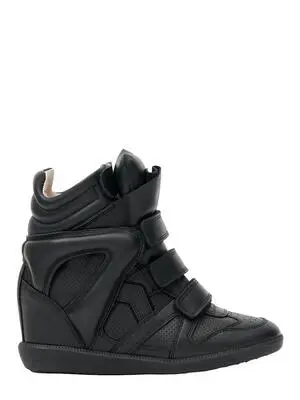 Isabel Marant Étoile Isabel Marant Bekett Wedge Sneakers Black