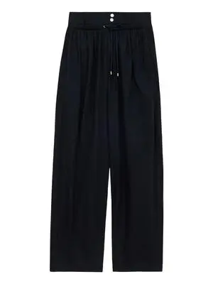 Isabel Marant Étoile Inaya Gathered Cotton Pants - Black