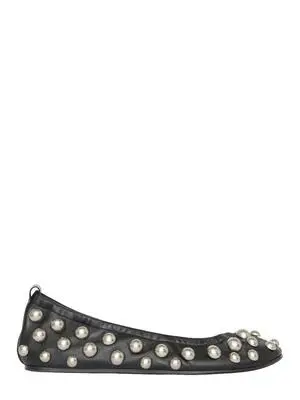 Isabel Marant Étoile Belna Studded Ballet Flats - Black