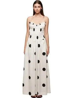 SWF Ruffled Bodice Maxi - Check Point