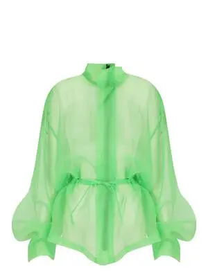 SWF Sheer Overshirt Jacket - Sunlit Moss