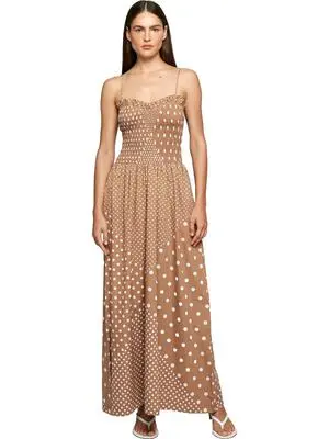 SWF Ruffled Bodice Midi - Split Decision
