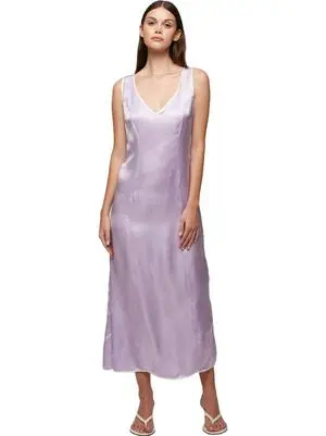SWF V Neck Midi - Lilac