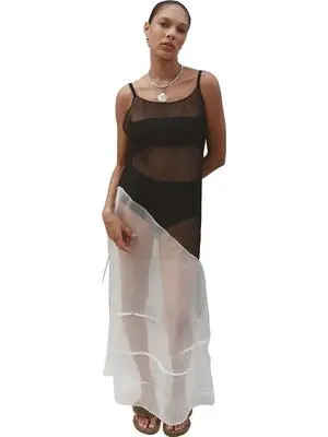SWF Asymmetric Sheer Maxi - Echo