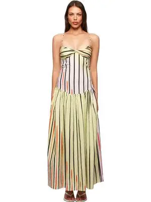 SWF Fitted Maxi Dress - Voltage
