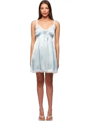 SWF Lace Detail Empire Mini - Azure