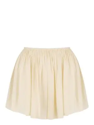 SWF Pleated Flounce Mini Shorts - Whisper Hour