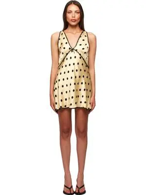 SWF Lace Trim Slip Mini - Dot Theory