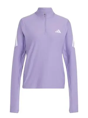 Adidas Adi365 Running Iconic Climacool Half Zip Pullover - Magic Lilac