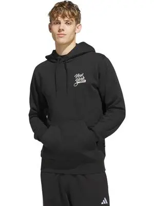 Adidas Graphic Hoodie Sweatshirt - Black