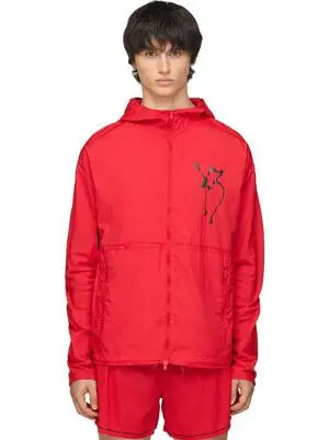 Adidas Y-3 Chito Graphic Running Jacket Red - Scarlet