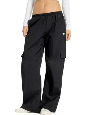Adidas Essentials Woven Wide Leg Pants - Black