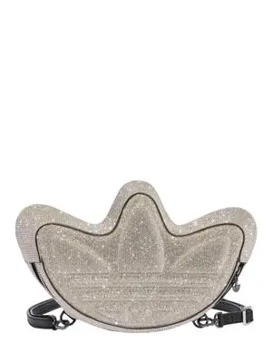 Adidas Trefoil Rhinestone Bag Silver - Silver Metallic