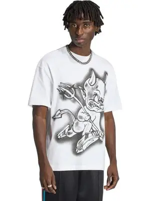 Adidas Airbrush Tee - White