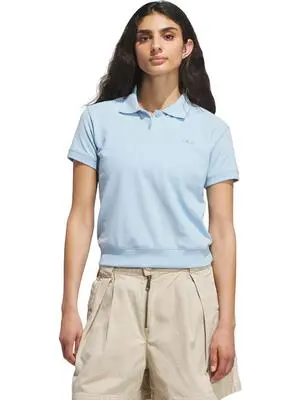 Adidas Short Sleeve Polo Shirt - Clear Sky