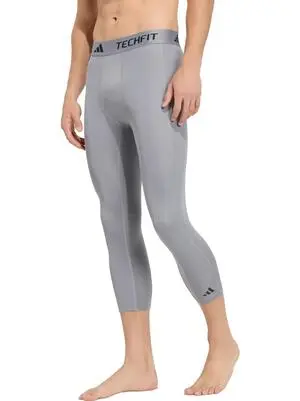 Adidas Techfit Compression Training 3/4 Tights - Grey