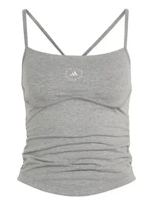 Adidas By Stella Mccartney Crop Top - Core Heather