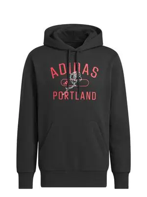 Adidas Graphic Hoodie - Black