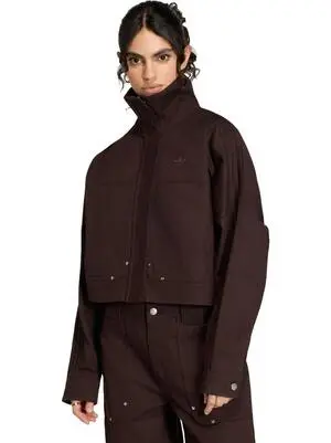 Adidas Premium Essentials Twill Jacket - Aurora Coffee