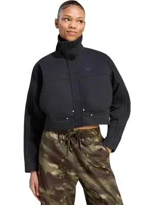 Adidas Premium Essentials Twill Jacket - Black