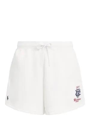 Rlx Ralph Lauren X Wimbledon Fleece Shorts - White
