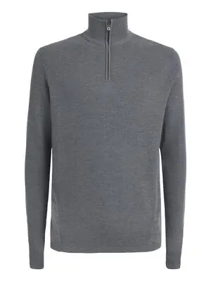 Sease Wool Waffle-knit Sweater - Beige