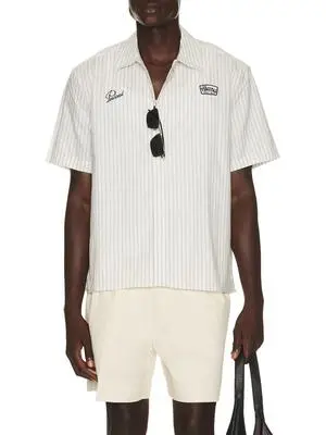 PERCIVAL Lucia Boxy Shirt In White - Ecru