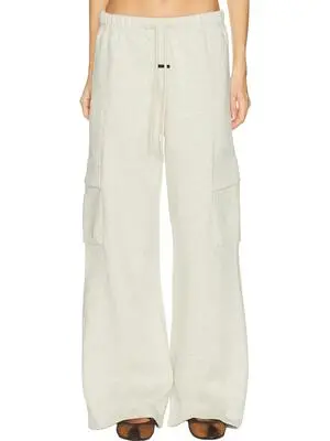 Fear Of God Fear Of God ESSENTIALS Relaxed Cargo Sweatpant Vanilla Heather