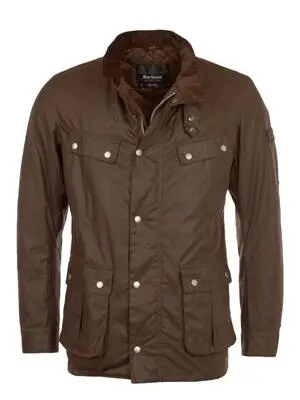 Barbour Snap-fastening Pocket Jacket - Brown