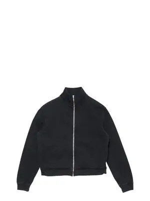 ACNE STUDIOS Acne Studios Zip-Up Sweatshirt With Embroidered Logo