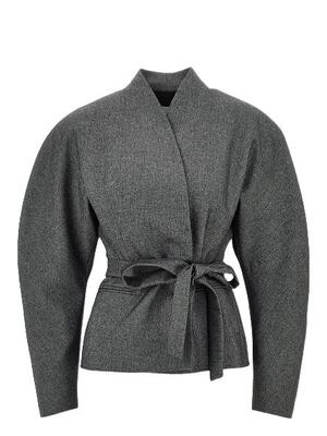 Andamane Long-sleeve Casual Jacket - Black